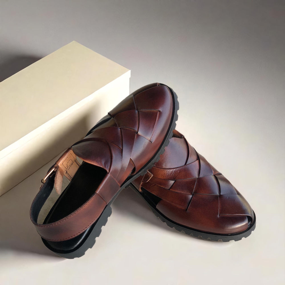 Brown Woven Chunky Kheri – Marcilo
