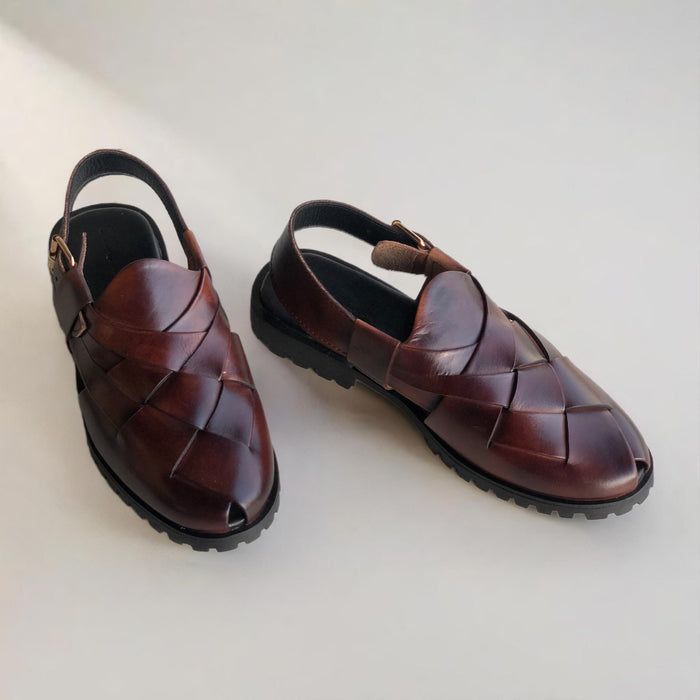 Brown Woven Chunky Kheri – Marcilo